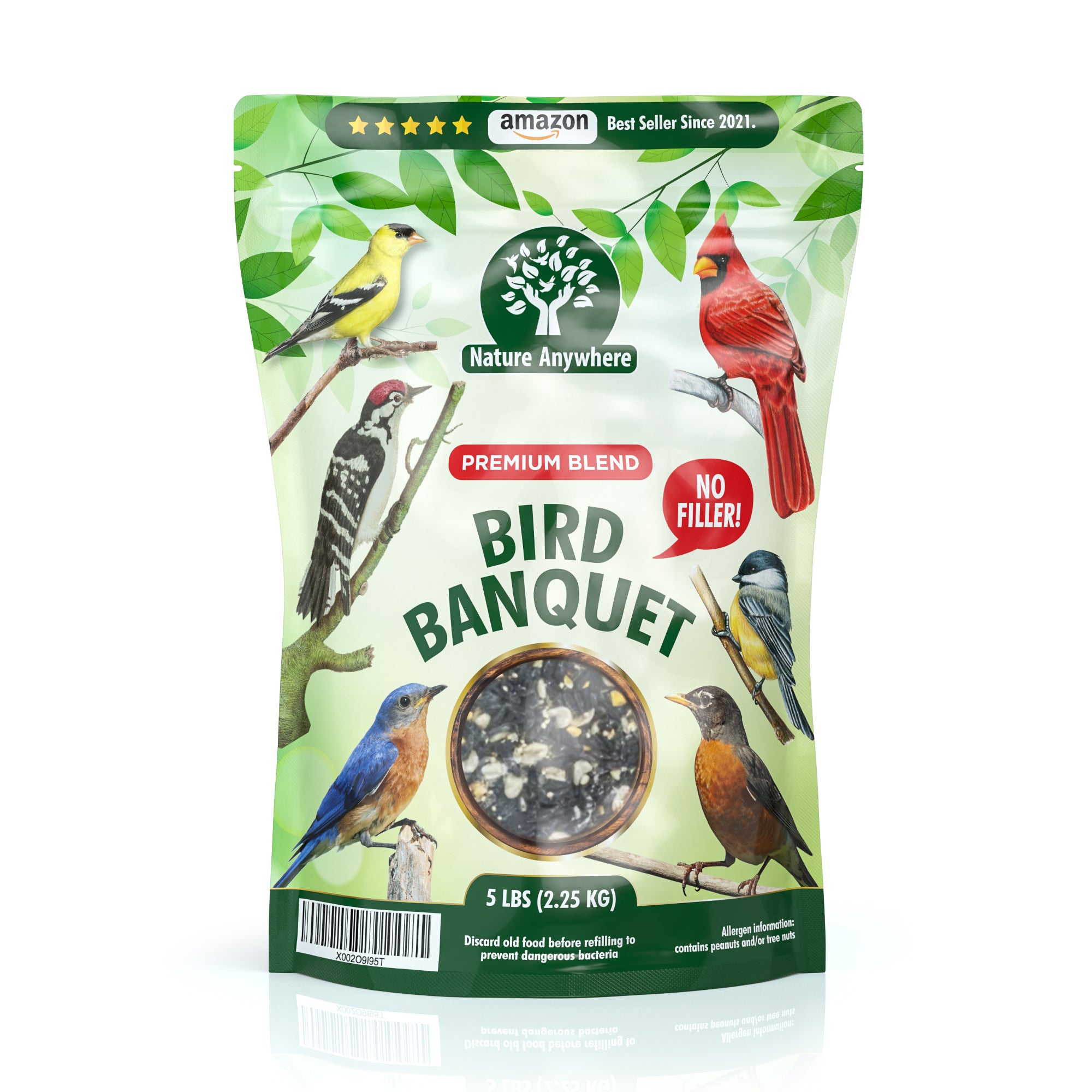 Bird Seed Wild Delight Fruit N Berry Advanced Formula Bird Food | New